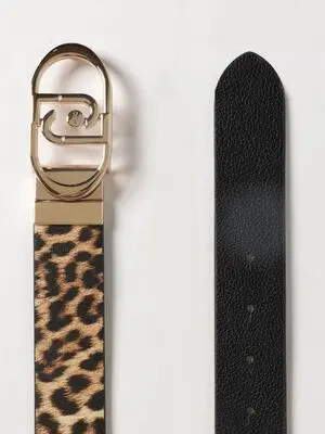 Liu Jo Animalier Pattern Reversible Belt