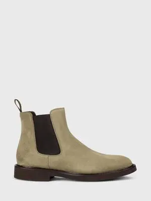 DOUCAL'S Suede Chelsea Boots - Sand