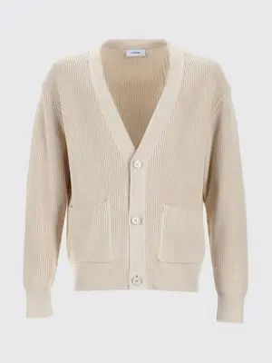 LARDINI Cotton Cardigan - Beige