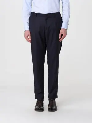 Dolce & Gabbana Wool Slim Fit Trousers - Blue