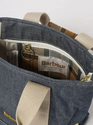 Barbour Mya Cotton Mini Handbag - Denim