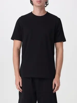DISCLAIMER Slim Fit Cotton T-shirt With Skull Print And Crew Neck - Black