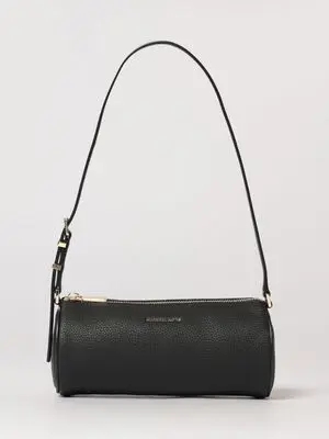 Michael Kors Izzy Grained Leather Bag - Black