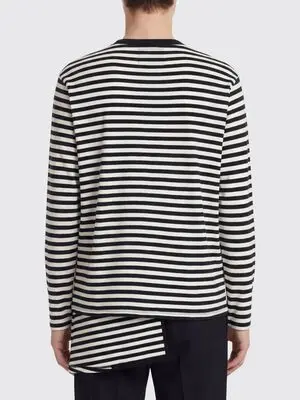 Yohji Yamamoto Striped Cotton Knit