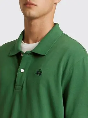 LA MARTINA Cotton Polo Shirt With Logo