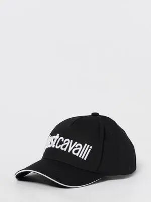 Just Cavalli Cap With Logo - Black