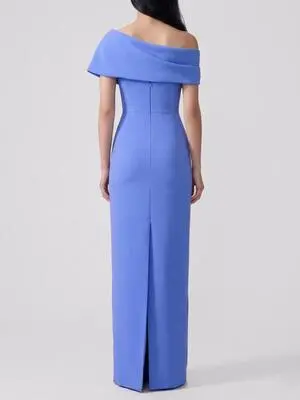 Carolina Herrera Crêpe Long Dress