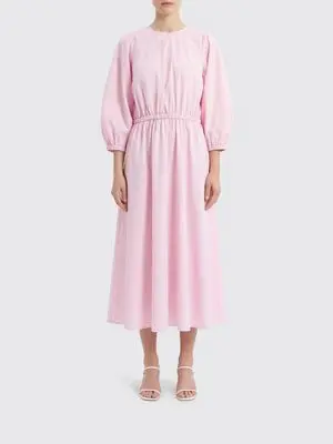 Fabiana Filippi Cotton Midi Dress - Pink