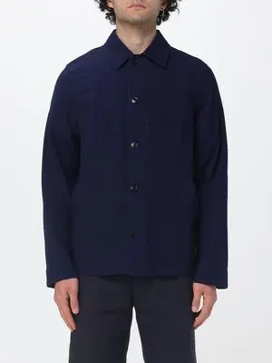 Paul Smith Cotton Shirt Jacket - Blue