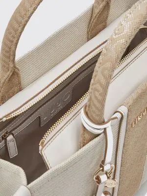 Liu Jo Striped Canvas Bag