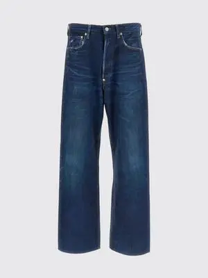 JUNYA WATANABE X LEVI'S Straight Fit Linen Blend Denim Jeans