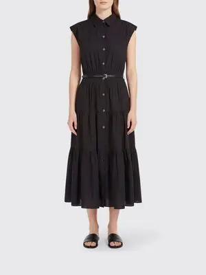 Michael Kors Organic Cotton Shirtdress - Black