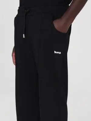 DISCLAIMER Slim Fit Cotton Jogger Pants With Drawstring