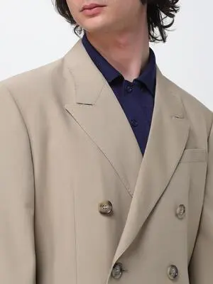 AMI Paris Double-breasted Virgin Wool Blazer
