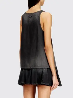DIESEL® De-misy-s Organic Cotton And Tencel™ Lyocell Top - Black