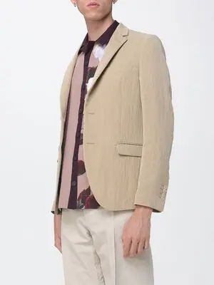 Antonio Marras Single-breasted Lyocell Blazer With Notch Lapels