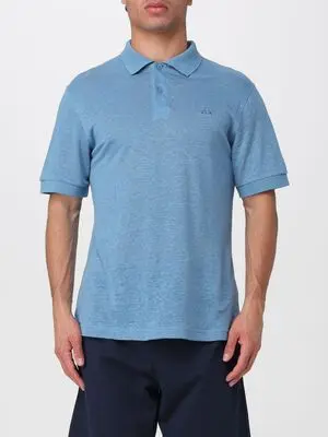 SUN 68 T-shirt - Gnawed Blue