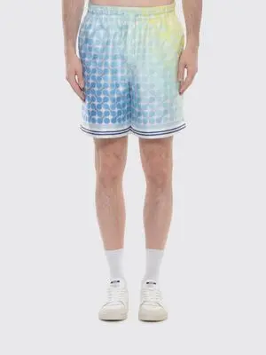 Casablanca Printed Silk Shorts - Multicolor
