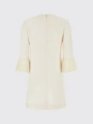 Valentino Garavani Virgin Wool And Silk Mini Dress