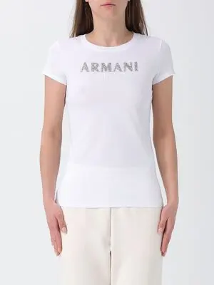 Armani Exchange Frill T-shirts For Women