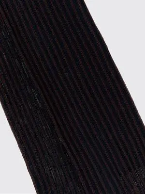 GALLO Ribbed Lisle Cotton Socks