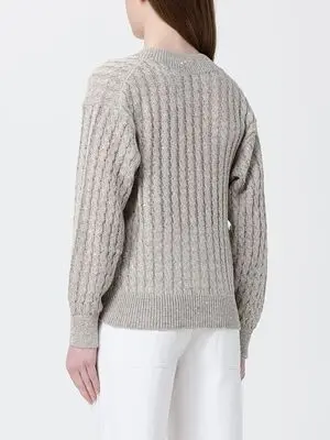 Brunello Cucinelli Linen V-neck Knit