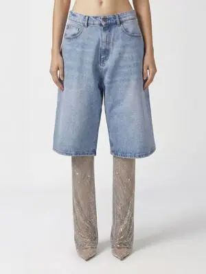 Giuseppe Di Morabito Denim Jeans With Rhinestone Inserts - Multicolor