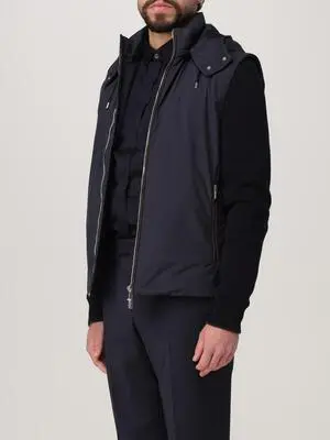 MOORER Padded Vest With Hood