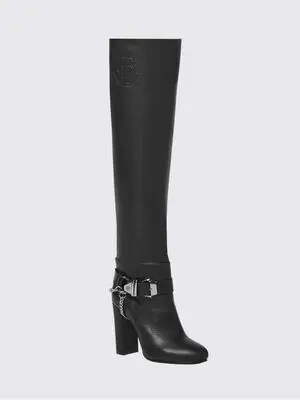 Philipp Plein Grained Leather Over-the-knee Boots With High Block Heel
