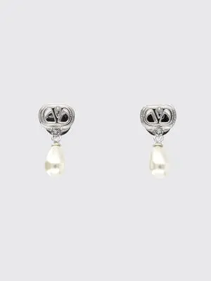 Valentino Garavani Silver Tone Earrings