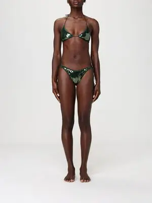 Oseree Sequin Bikini Swimsuit - Green