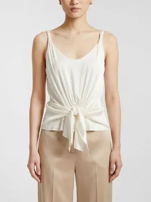 JW Anderson Silk Top - White