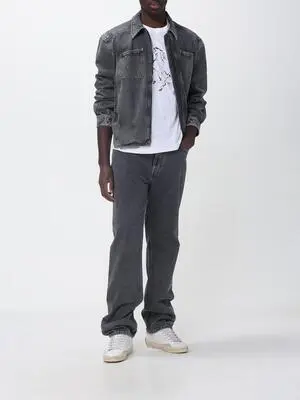 FERRARI Cotton Denim Wide-leg Jeans
