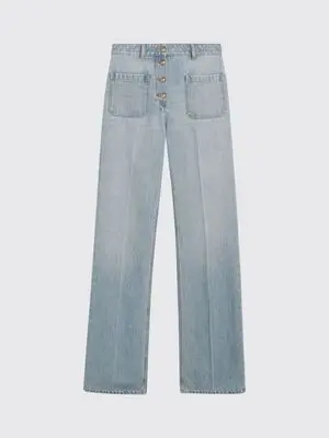 Valentino Garavani Straight Jeans In Cotton