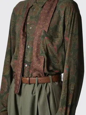MAGLIANO Shirt In Viscose With Sash - Green