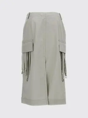 DURAZZI MILANO Midi Cotton Cargo Skirt