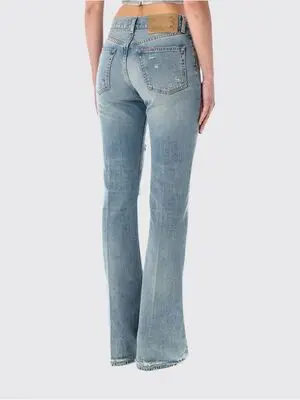 HAIKURE Flared Distressed Jeans