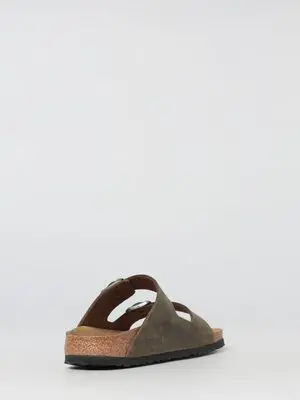 BIRKENSTOCK Arizona Oiled Leather Sandals - Green