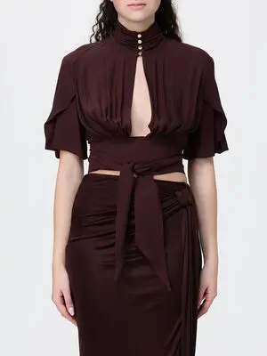 Elisabetta Franchi Viscose Blouse - Dark