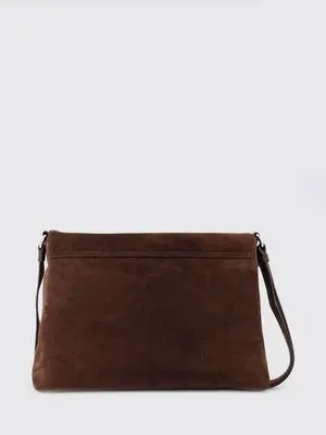 Orciani Suede Shoulder Bag - Brown