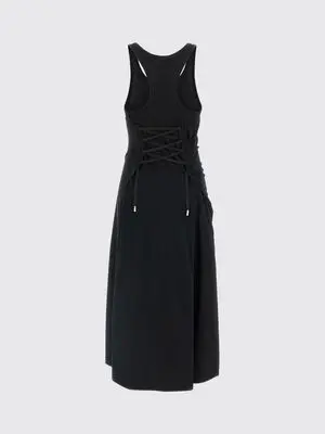 Alexander McQueen Long Cotton Dress
