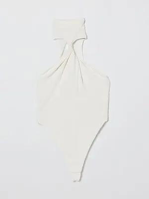 Elisabetta Franchi Stretch Viscose Bodysuit Top