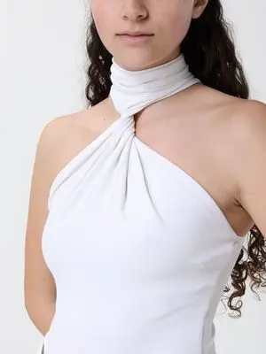 Elisabetta Franchi Stretch Viscose Bodysuit Top