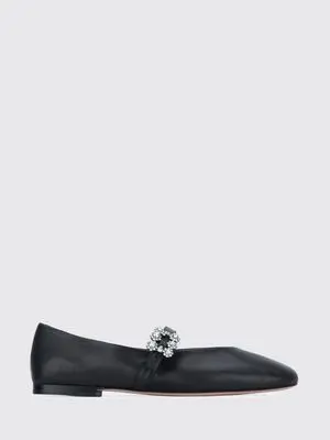 ROGER VIVIER Efflorescence Nappa Ballerina - Black