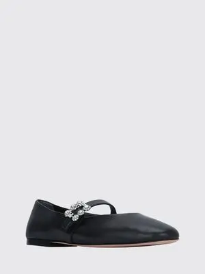 ROGER VIVIER Efflorescence Nappa Ballerina - Black