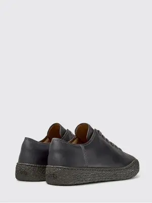 Camper Peu Terreno Smooth Leather Sneakers With Embossed Logo And Rubber Sole
