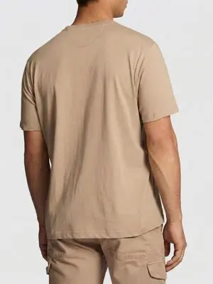 LA MARTINA Cotton T-shirt With Logo - Beige