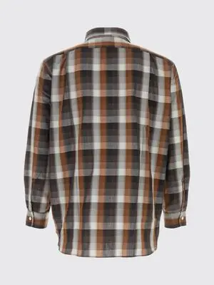 Nanamica Checked Cotton Blend Shirt - Brown
