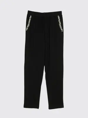 TWINSET Cotton Blend Slim Fit Trousers