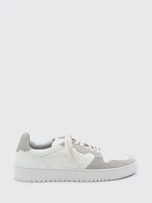 Eleventy Grained Leather Sneakers - Sand